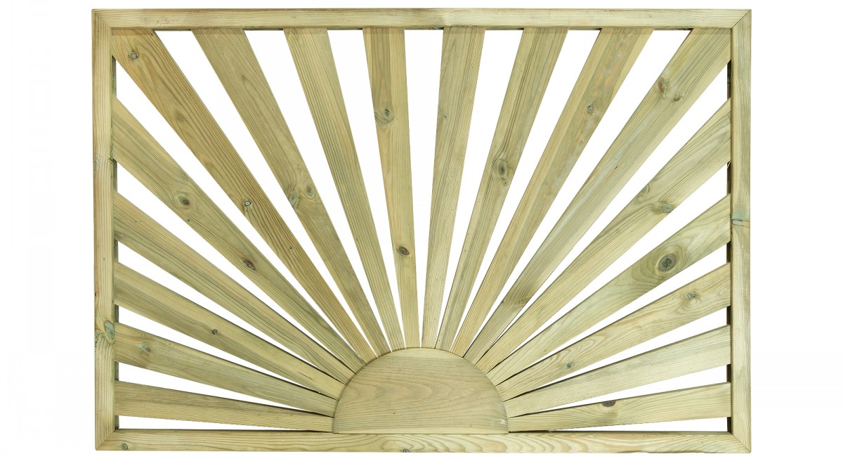Sunburst Deck Panel 1130 x 760 | Earnshaws Fencing Centres