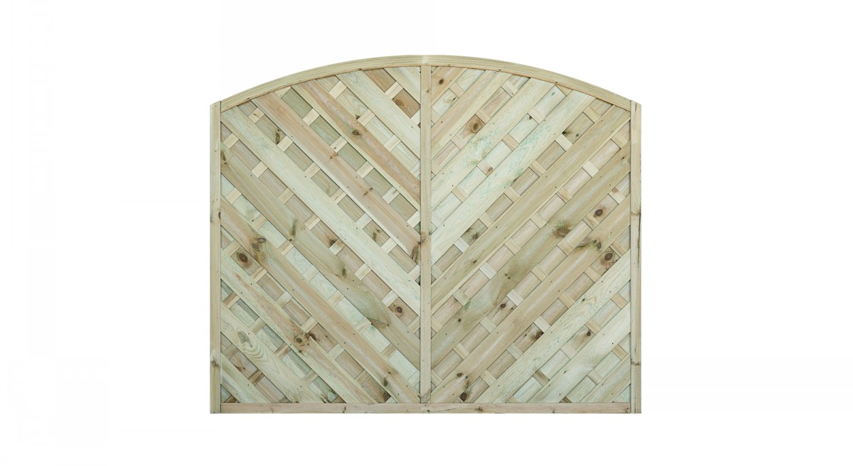 Berlin Bowed Panel 1800w | Earnshaws Fencing Centres
