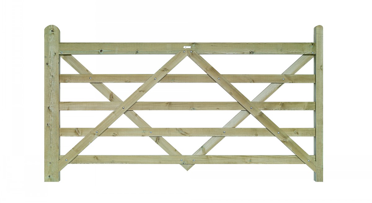 8ft Field Gate Treated | Earnshaws Fencing Centres