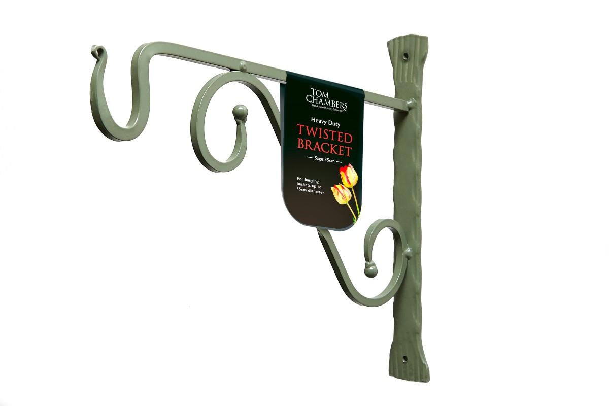 Twisted bracket 40cm sage | Earnshaws Fencing Centres