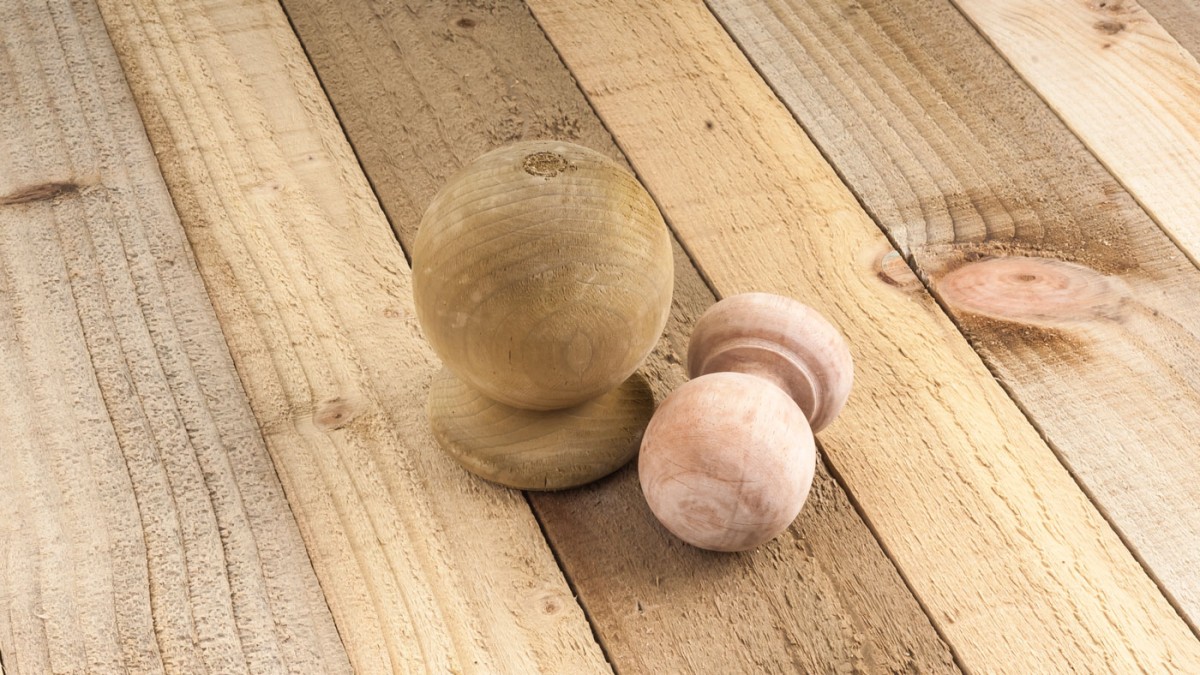 Ball Post Cap to fit 100x100mm post | Earnshaws Fencing Centres