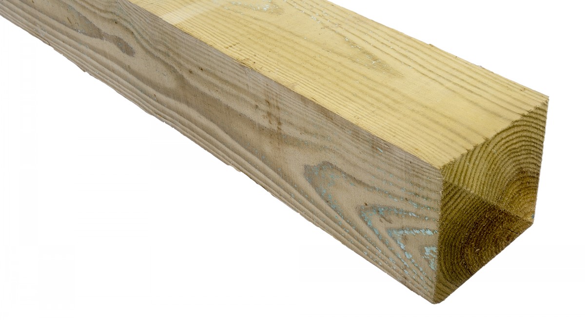 Timber Gate Posts 150 x 150 Gate Post | Earnshaws Fencing Centres
