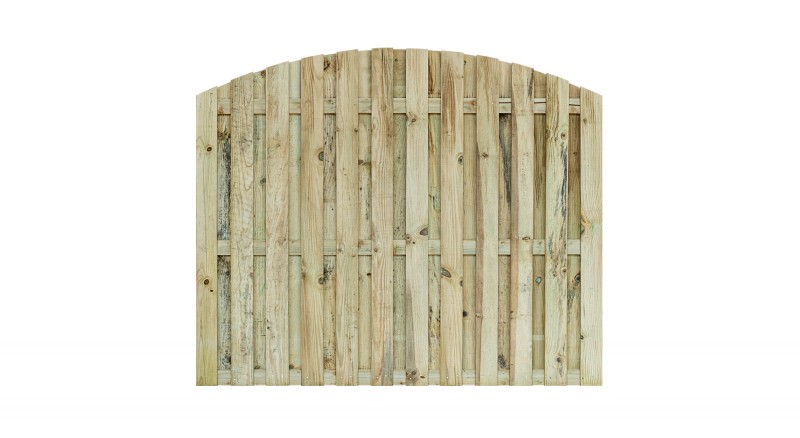 Bow Double Sided Paled 1828w | Earnshaws Fencing Centres