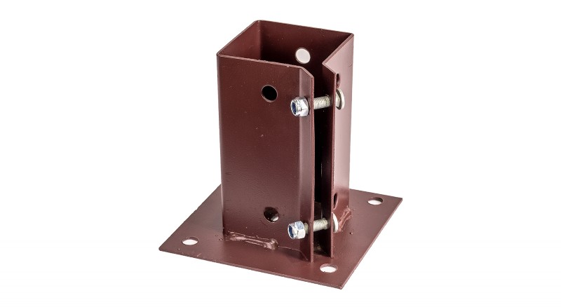 Bolt Grip Bolt Down Metpost (75 x 75) | Earnshaws Fencing Centres
