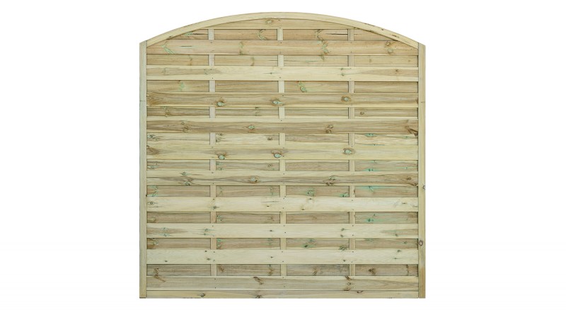 Hamburg Bowed Panel 1800w | Earnshaws Fencing Centres