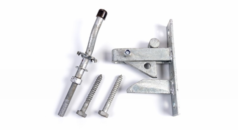 Fieldgate Heavy Auto Catch Set Galv | Earnshaws Fencing Centres