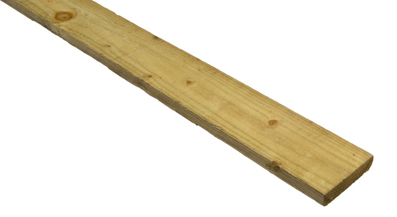 3.6m x 100 x 22 Rail Treated | Earnshaws Fencing Centres