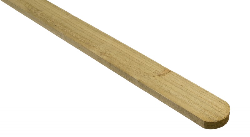 Timber Pales 75 x 19 Rnd Top | Earnshaws Fencing Centres