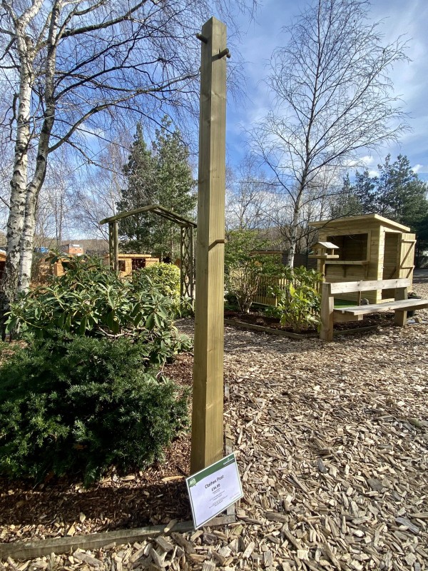 Timber Clothes Post | Earnshaws Fencing Centres