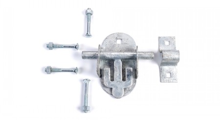 Oval Pad Bolt Galv | Earnshaws Fencing Centres